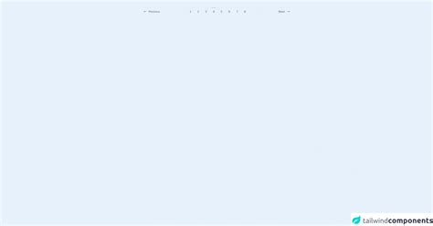 free tailwind css pagination component navigations widget