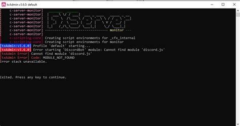 fxserver exe application not working server discussion cfx re community