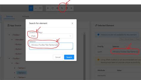 selenium appium unable to find ui elements using xpath stack overflow