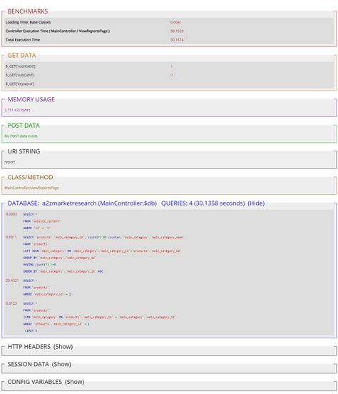 php handling large dataset in codeigniter stack overflow