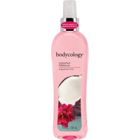 Bodycology Coconut Hibiscus Body Mist For Women 8 Fl Oz Pack Of 18