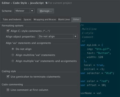 node js how to disable webstorm semicolon check stack