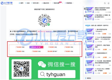 分享一个单行和双行的文字广告位代码 wordpress教程 小t爱分享网