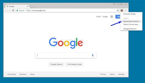 remove it permanently chrome dottiklo