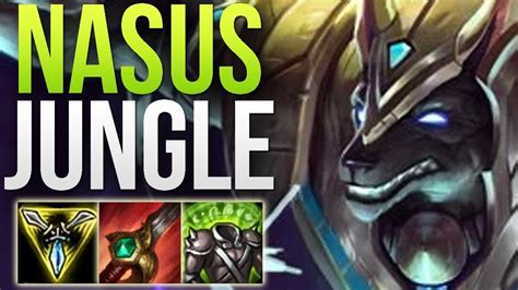 Nasus Jungle 9 1 Is Amazing Challenger Nasus Jungle Gameplay Patch