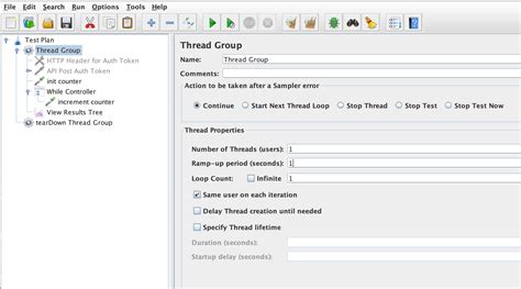 concurrency jmeter creates multiple process threads even for single