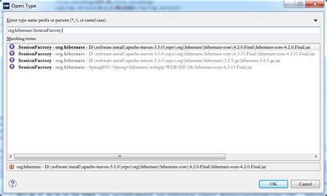 spring java lang nosuchmethoderror org hibernate