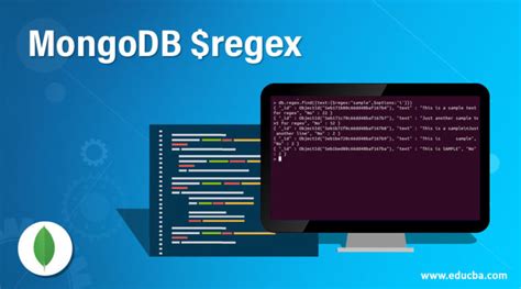 mongodb regex syntax and parameters to deal with the