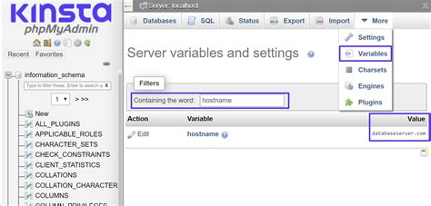 what is mysql hostname and how to find it