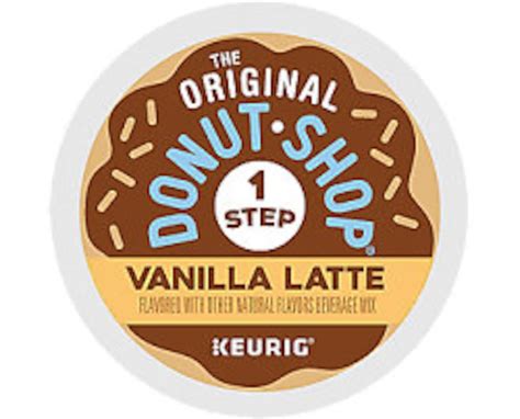 The Original Donut Shop 1 Step Vanilla Latte Coffee Keurig Etsy