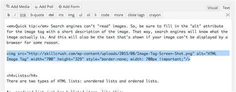 supercharge your blog or newsletter with html tags