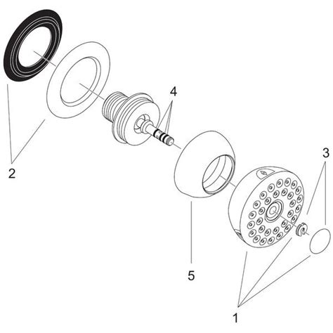 Hansgrohe Body Showers Bodyvette 1 Spray Mode Item No 28467000