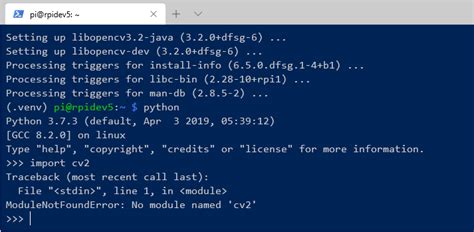 raspberrypi install opencv el bruno