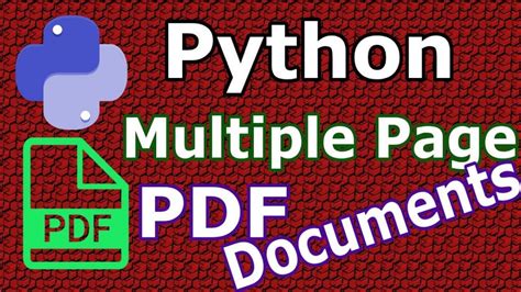 Работа с pdf файлами в python часть i чтение и разбор — Записки
