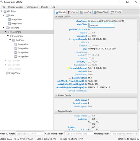 java how to set background color of stackpane node to