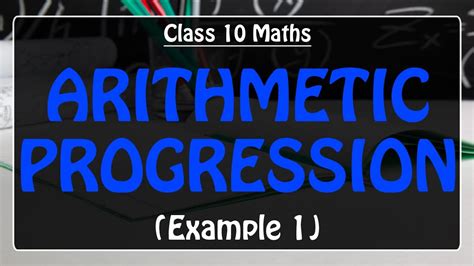 Arithmetic Progression Cbse Class 10 Maths Assignment Question