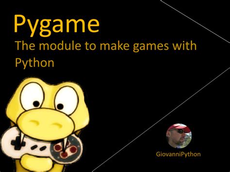 pygame day 1 how to move a sprite python programming