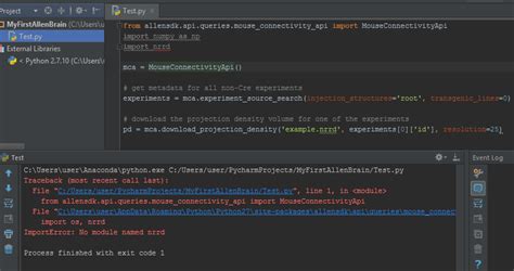 python pip install pynrrd stack overflow