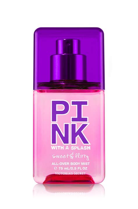 Sweet And Flirty All Over Body Mini Mist Pink Bath And Body Works