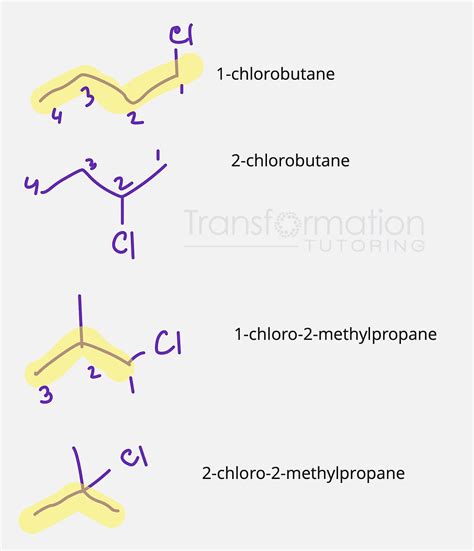 Draw The Bond Line Formulas And Iupac Names For All Constitutional