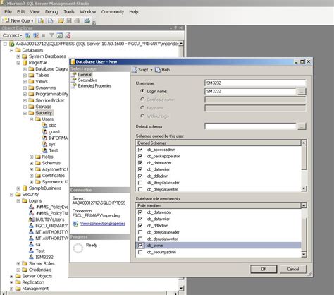 ms sqlserver setup