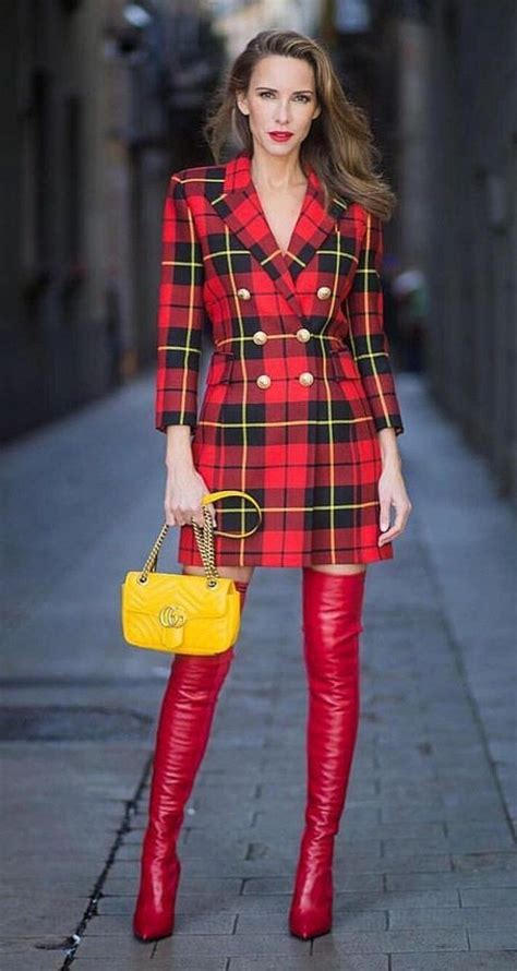 Pin By Leonardo On Over The Knee Boots Fashion Long Sleeve Dress