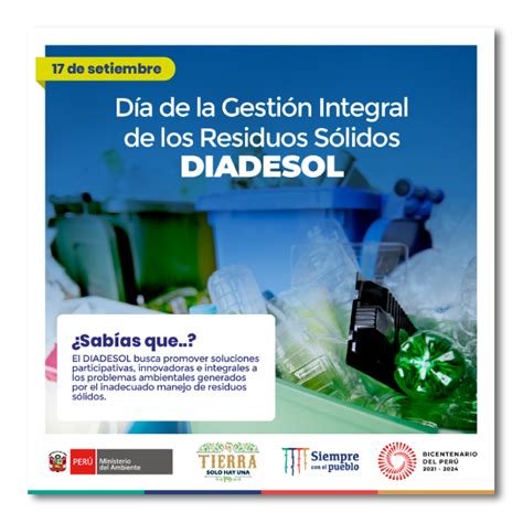 Día De La Gestión Integral De Los Residuos Sólidos Diadesol Aula