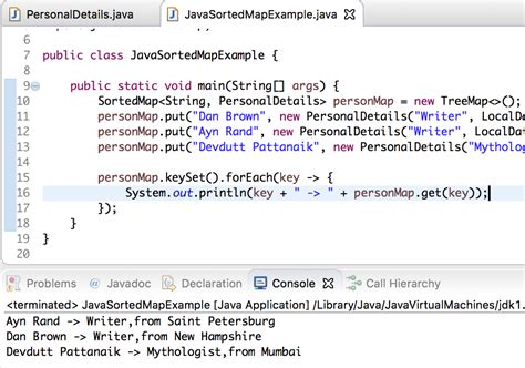 iterate through a map java maping resources