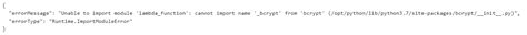 unable to use python library paramiko with aws lambda