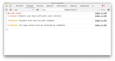 using axe and react axe to audit your web application s accessibility mfyz