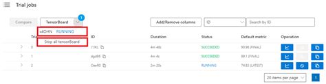how to use tensorboard within webui — an open source automl toolkit for
