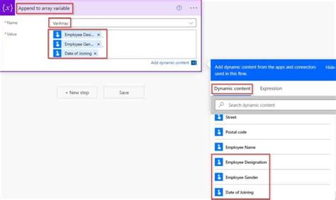 how to append multiple values to an array in power automate spguides
