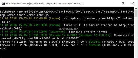 unit testing an angular js service using jasmine and karma