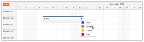 tutorial javascript scheduler and spring boot backend