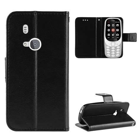 For Nokia 3310 2017 Case Luxury Mini Leather Flip Wallet Phone Case For