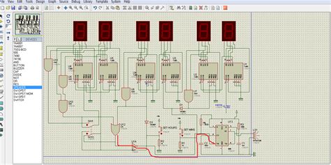 24h 12h Digital Clock With Alarm Using Ic555 7490 Decade Counters And