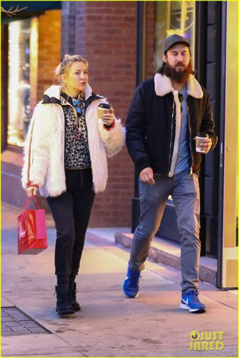 Kate Hudson And Danny Fujikawa Couple Up For Christmas Shopping In Aspen