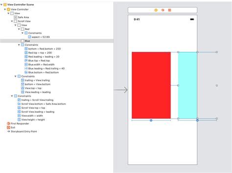 ios horizontal scroll view not scrolling stack overflow