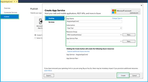 build asp core 2 0 application with angular and deploying