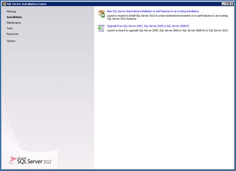 install sql server 2012 express step by step