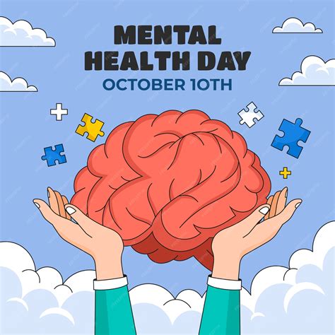 Premium Vector Illustration For World Mental Health Day Awareness