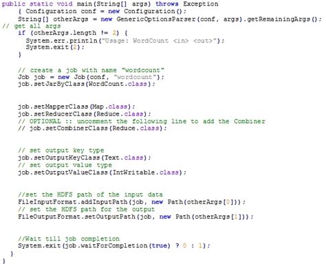 developing a simple map reduce program for hadoop big