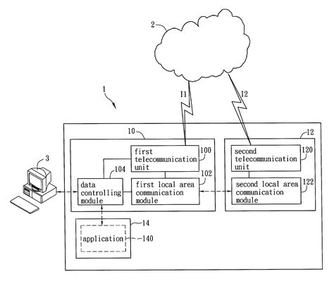 patent us8818264 data transmitting method data controlling module