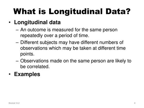 Ppt Analysis Of Clustered And Longitudinal Data Powerpoint