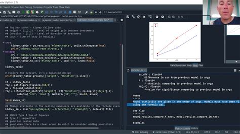 python regression models example 3 youtube