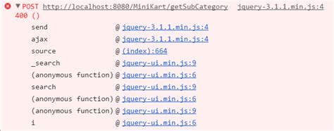 ajax jquery 400 autocomplete spring mvc not working stack overflow