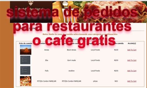 online restaurant management system project in php code source free