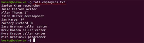 linux tail command with examples phoenixnap kb