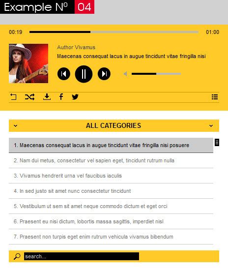 visual composer addon html5 audio player pro for
